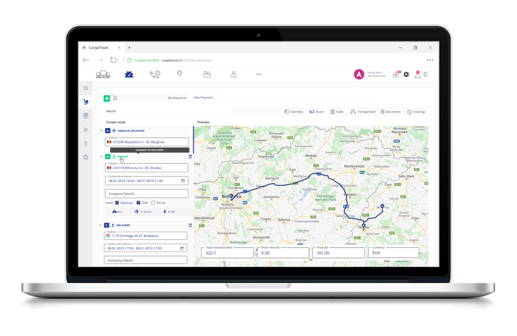 eTMS transport – Soluția nr.1 pentru... | CargoTrack 2024